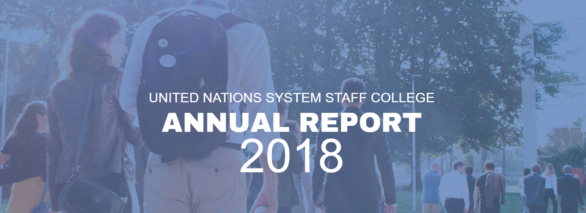 UNSSC Annual Report 2018 | UNSSC | United Nations System Staff College